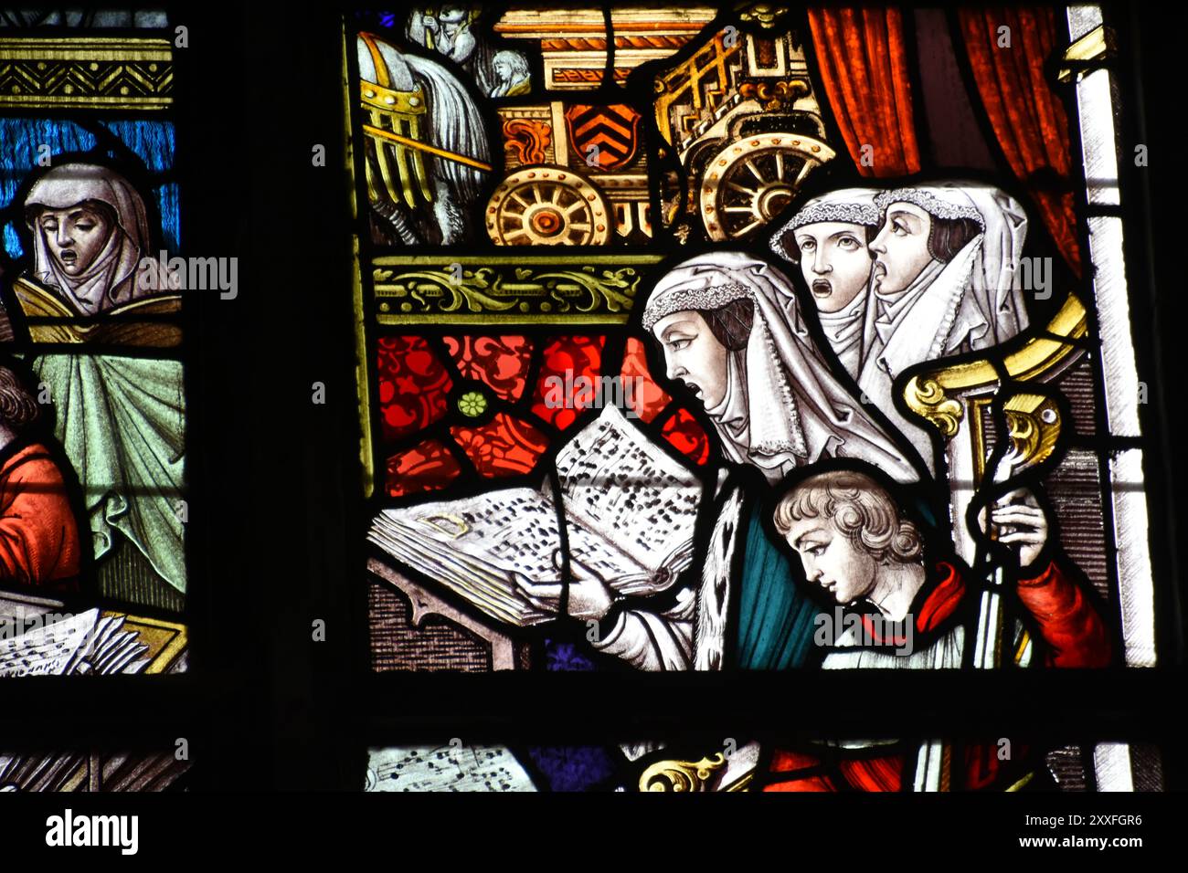 La collégiale Sainte-Waudru de Mons est un édifice religieux catholique ...