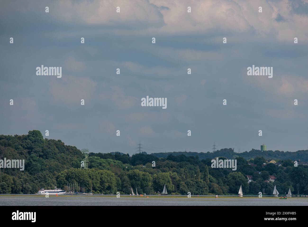 lake baldeney in essen germany Stock Photo - Alamy