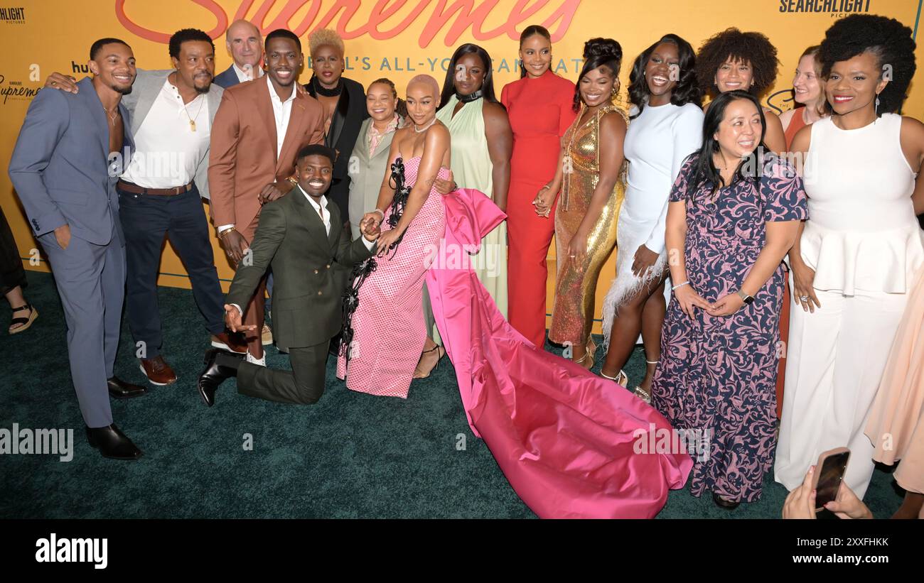 Culver City, California, USA. 23rd Aug, 2024. L-R) Xavier Mills ...