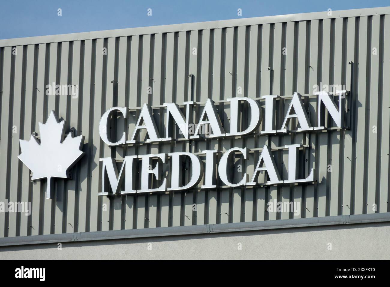 Canadian Medical Logo sign on building Stock Photo - Alamy