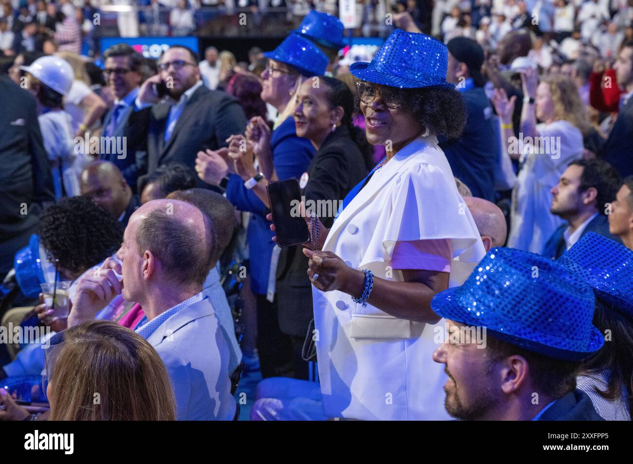 Chicago, Illinois USA - 08-22-2024: Democratic National Convention ...
