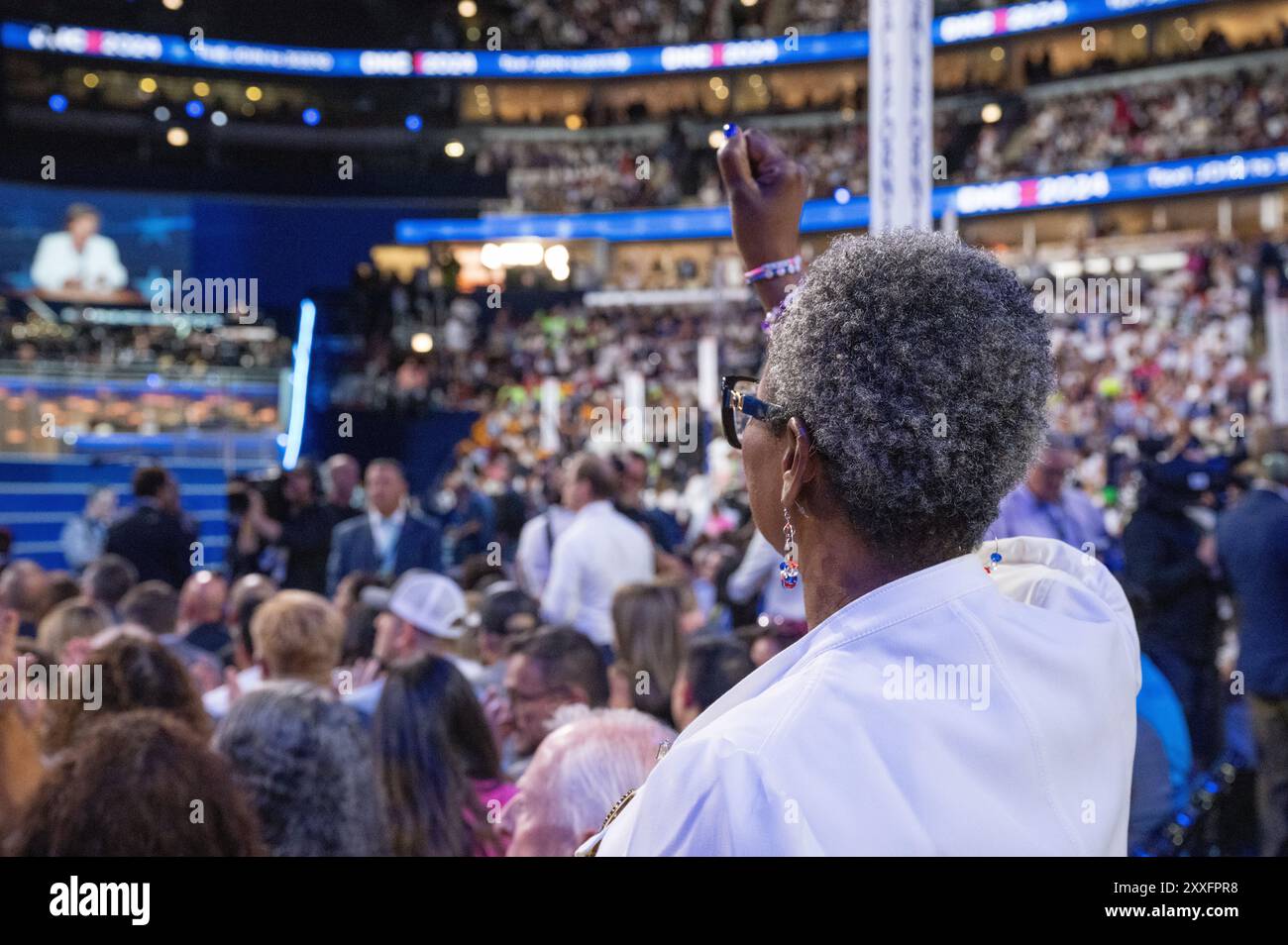 Chicago, Illinois USA - 08-22-2024: Democratic National Convention ...