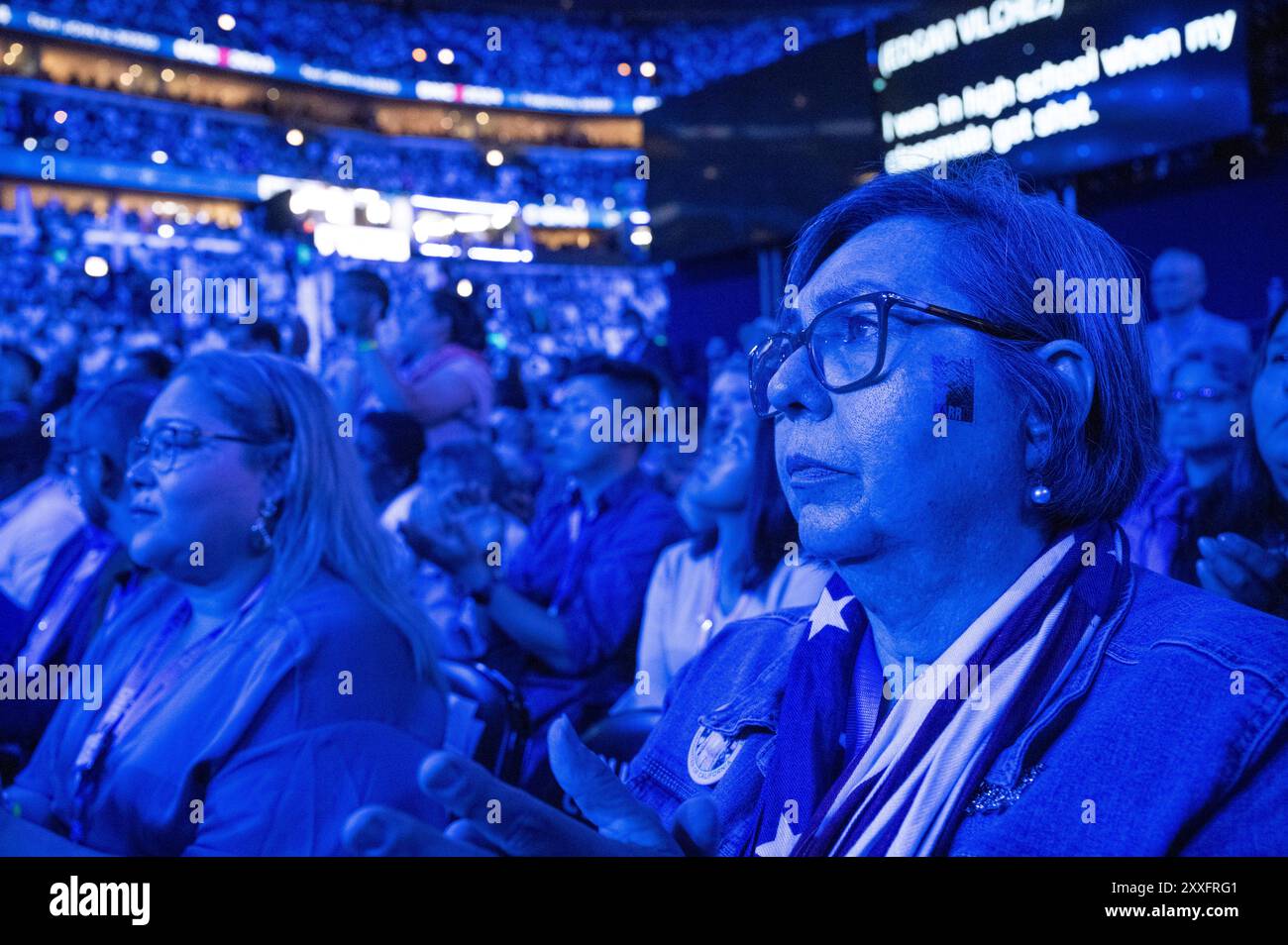 Chicago, Illinois USA - 08-22-2024: Democratic National Convention ...