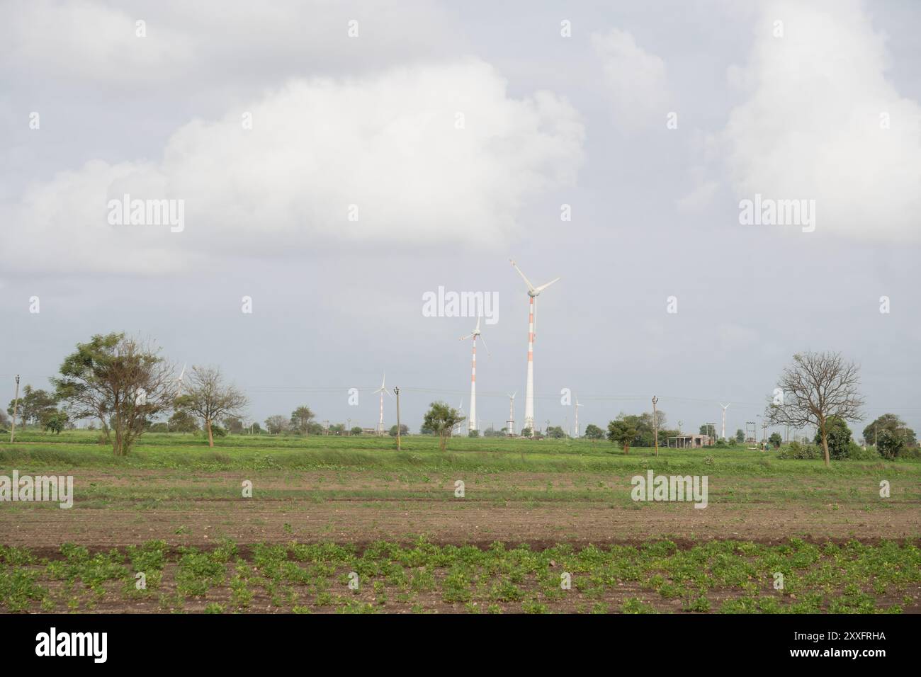 Renewable Energy Utilization: Wind Turbines Installed on Agricultural ...