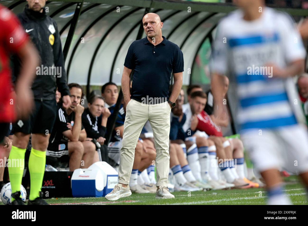 NIJMEGEN - PEC Zwolle coach Johnny Janssen during the Dutch Eredivisie ...