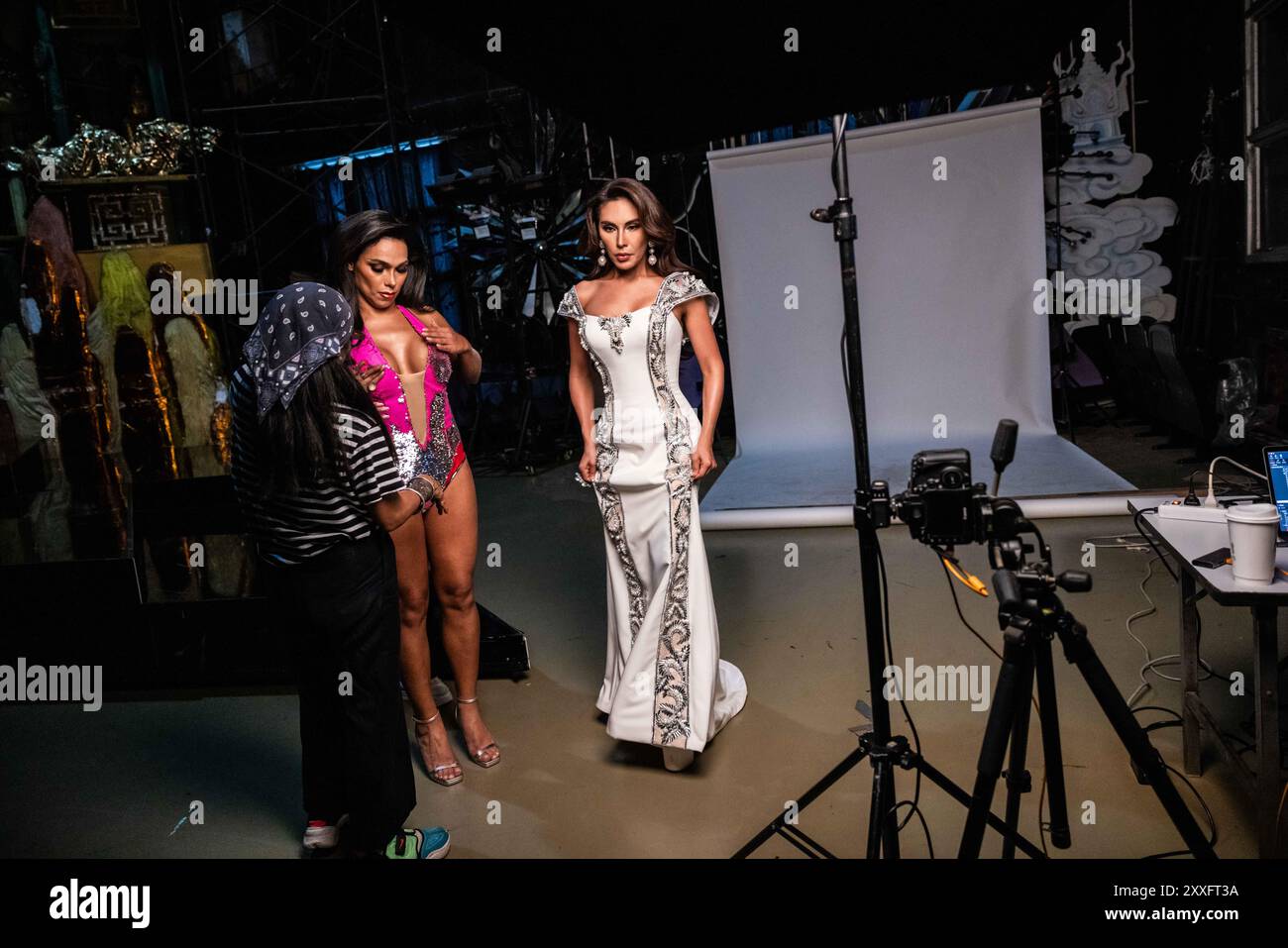 August 24, 2024, Bangkok, Thailand: Contestants in the Miss ...