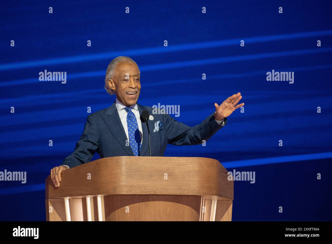 Chicago, Illinois USA - 08-22-2024: Democratic National Convention ...