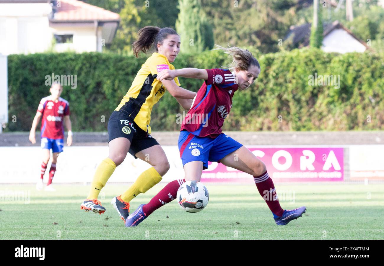 24/08/2024, Stade des Trois-Chêne, Stade des Trois-Chêne, Women's Super ...
