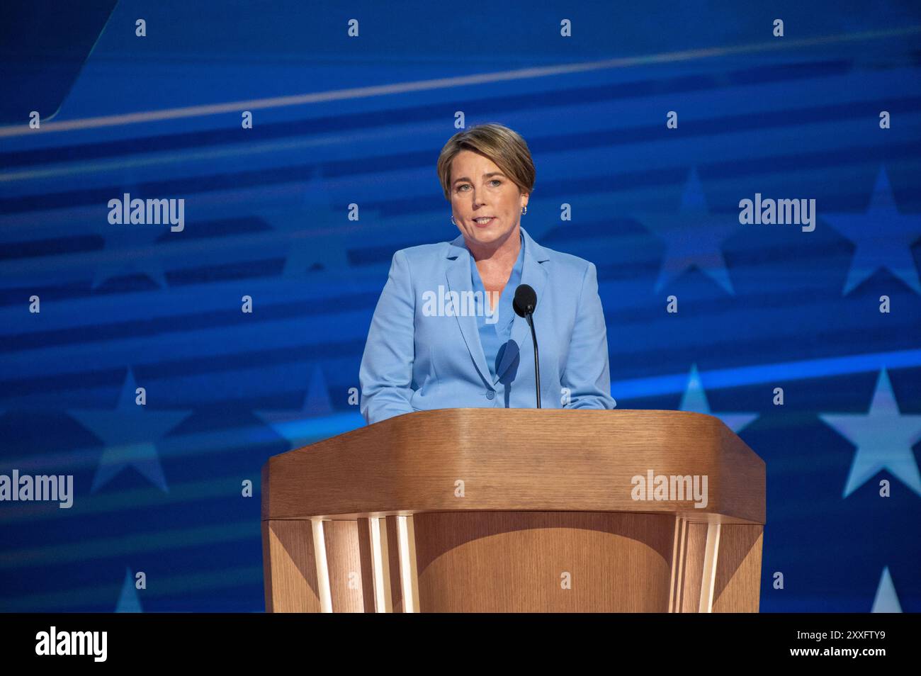 Chicago, Illinois USA - 08-22-2024: Democratic National Convention ...