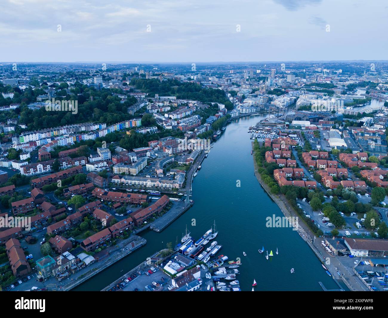 Bristol Floating Harbour. Bristol, UK Stock Photo - Alamy