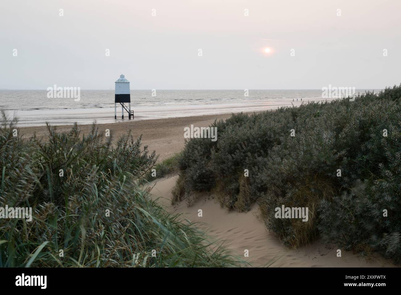The Low Lighthouse at Burnham-on-sea. Somerset, UK Stock Photo - Alamy