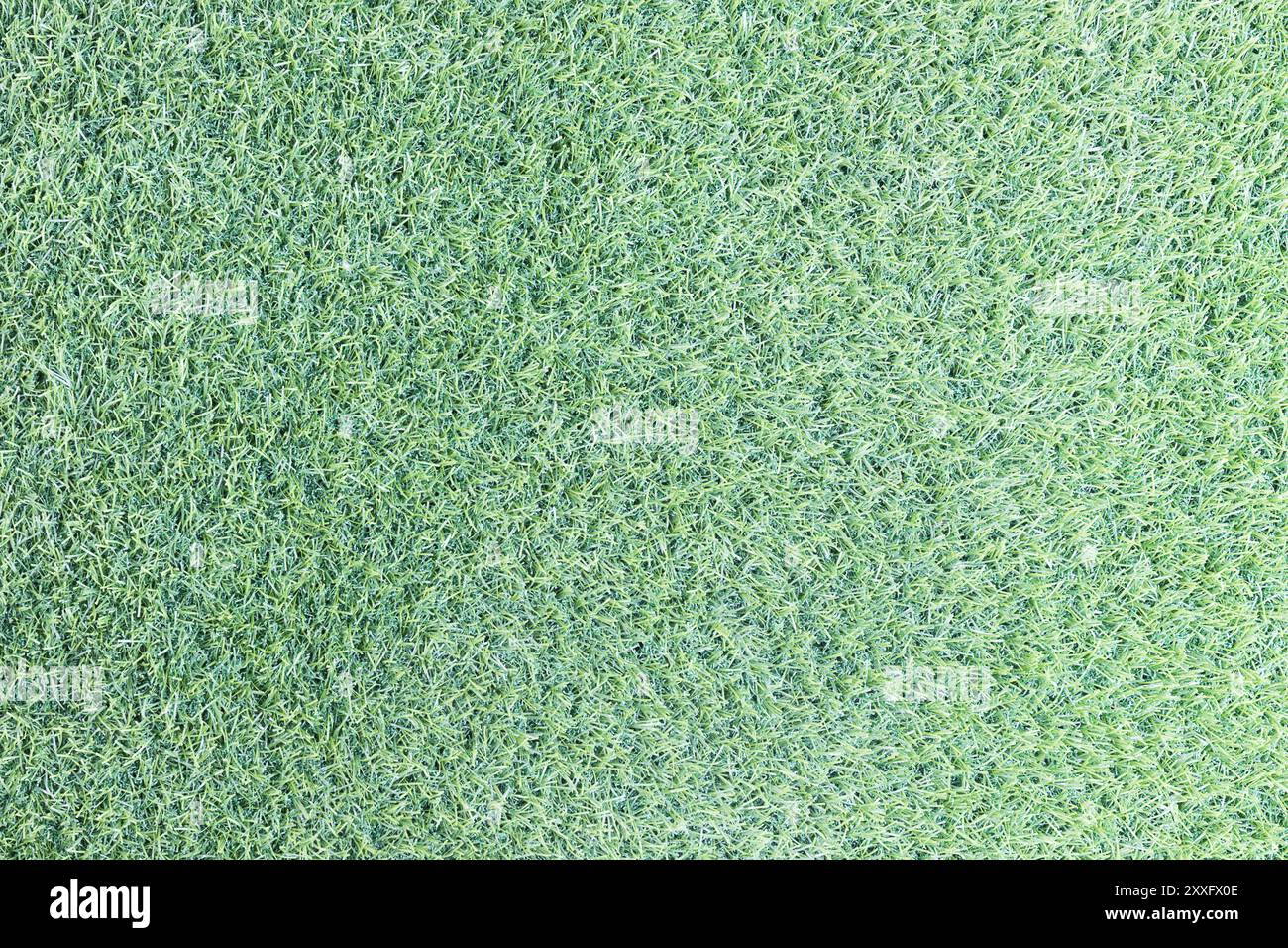 Top view of Artificial green grass sport field background Stock Photo ...