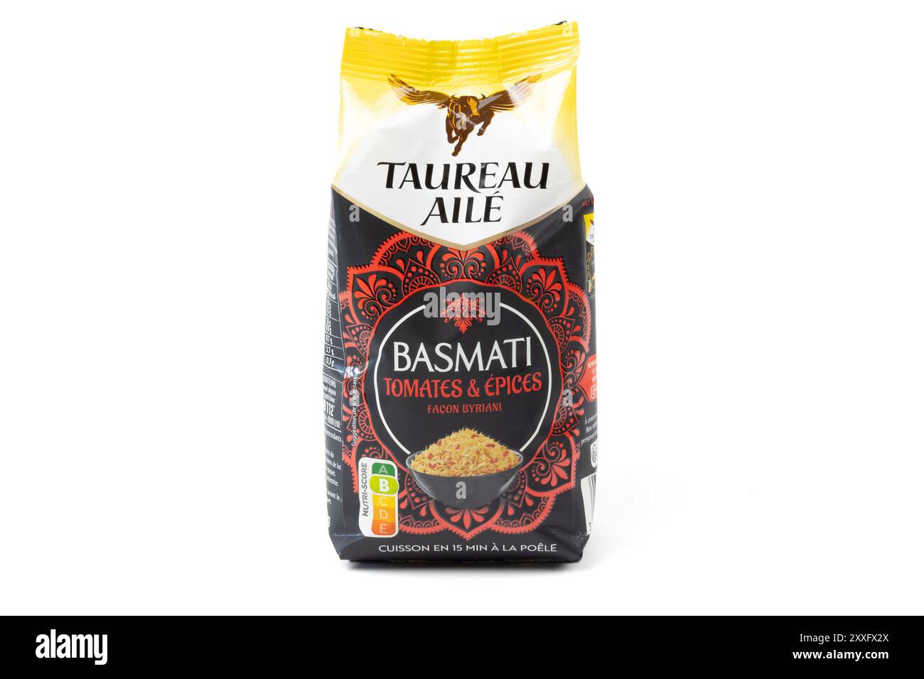 rice packet: basmati rice tomatoes and spices manufactured by Taureau ...