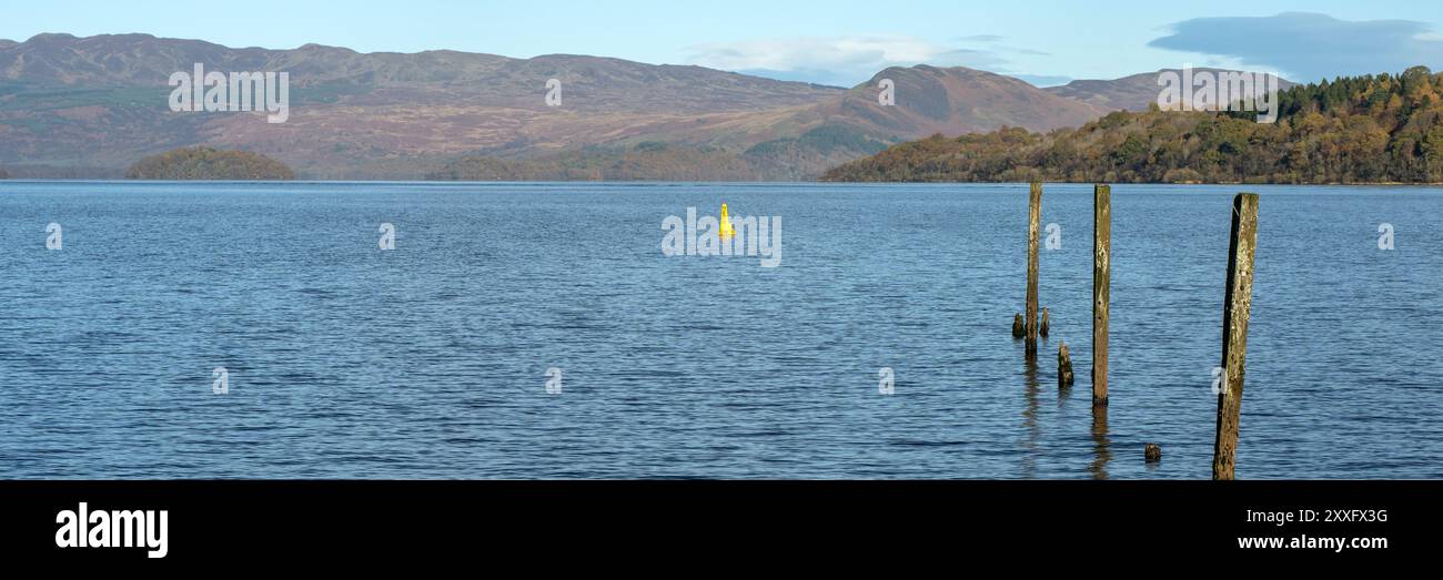 View Jetty at Loch Lomond, Scotland Stock Photo - Alamy