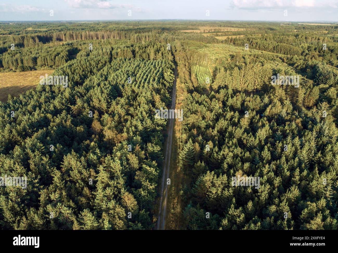 Northern jutland denmark aerial hi-res stock photography and images - Alamy