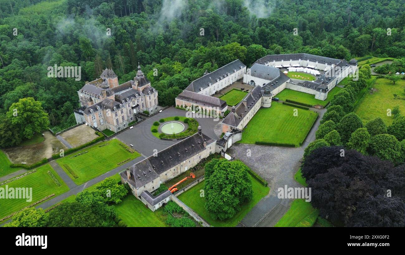 Castle of modave hi-res stock photography and images - Alamy