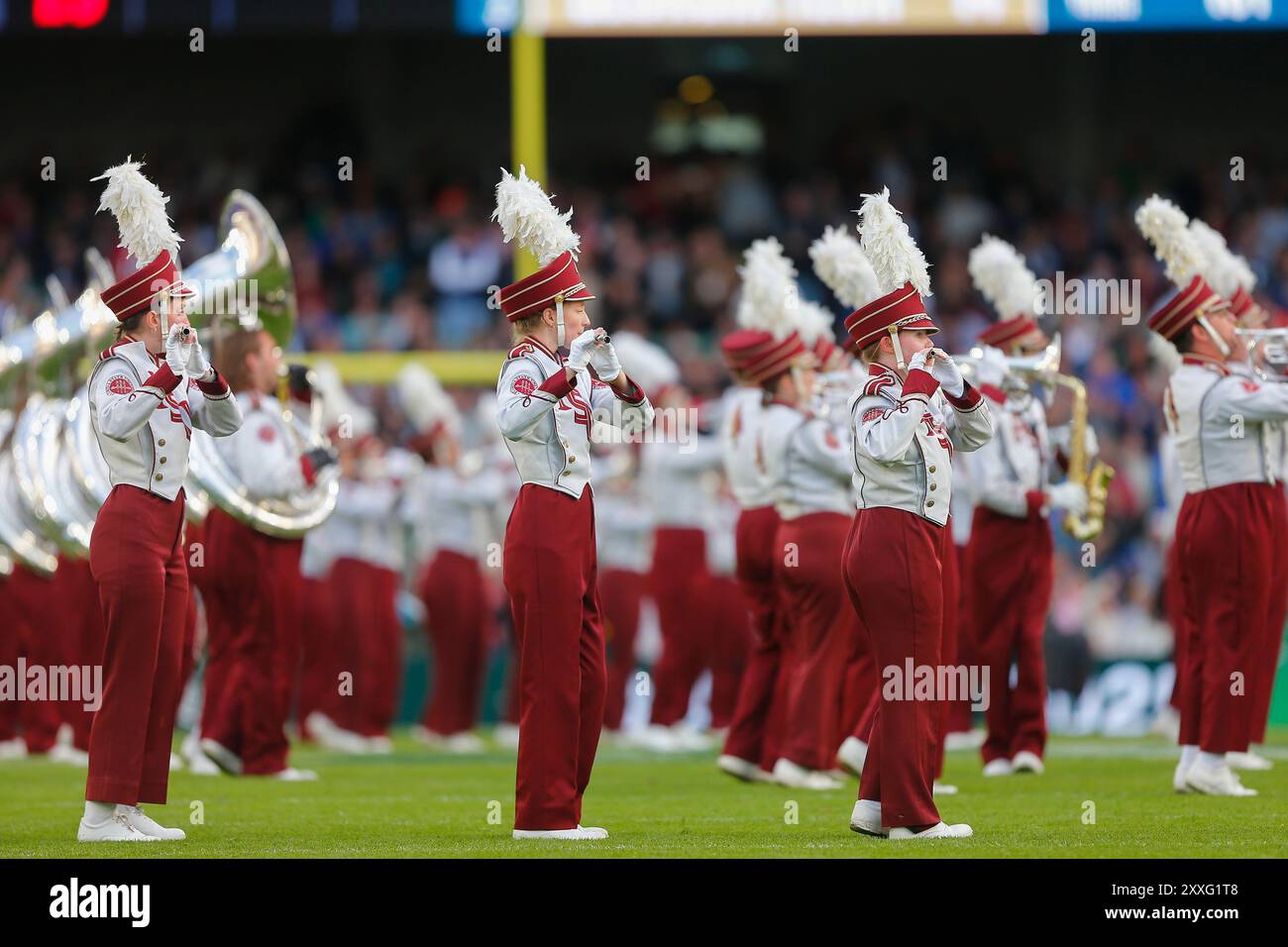 Aviva Stadium, Dublin, Ireland. 24th Aug, 2024. Aer Lingus College ...