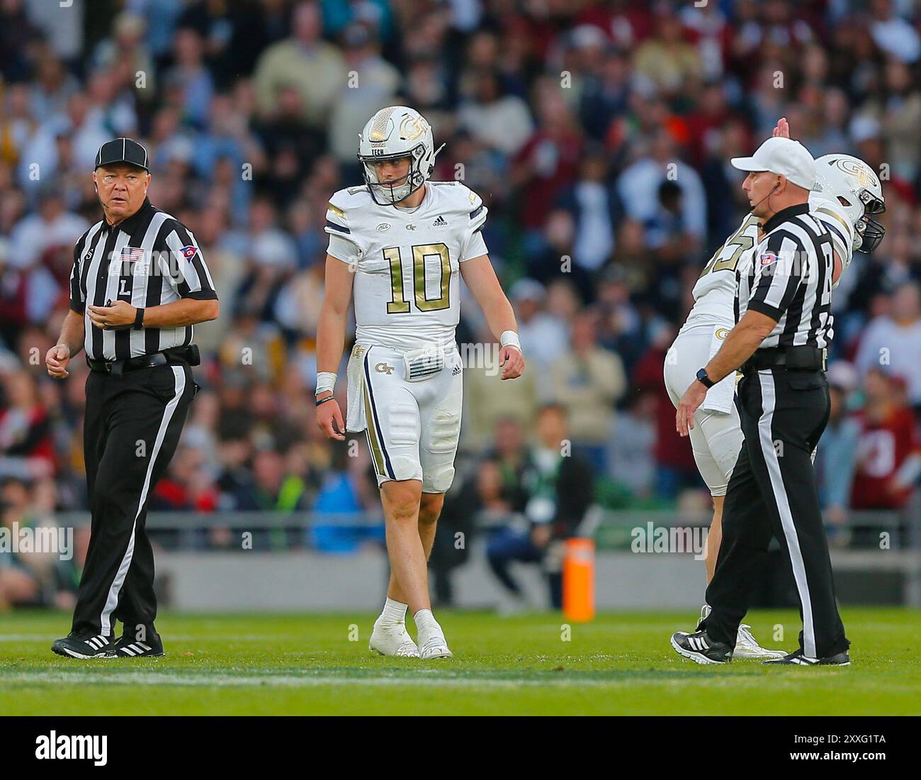 Aviva Stadium, Dublin, Ireland. 24th Aug, 2024. Aer Lingus College ...