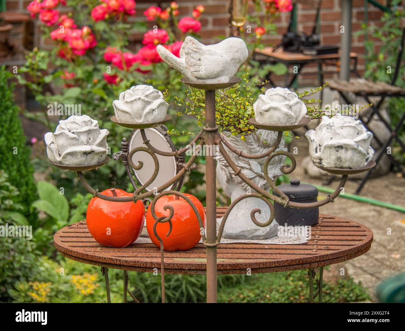 summer flowers in germany Stock Photo - Alamy