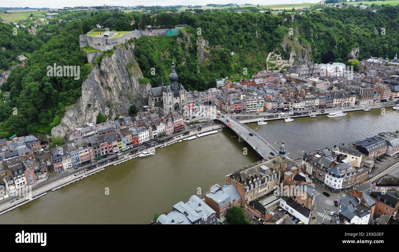 Drone photo dinant belgium hi-res stock photography and images - Alamy