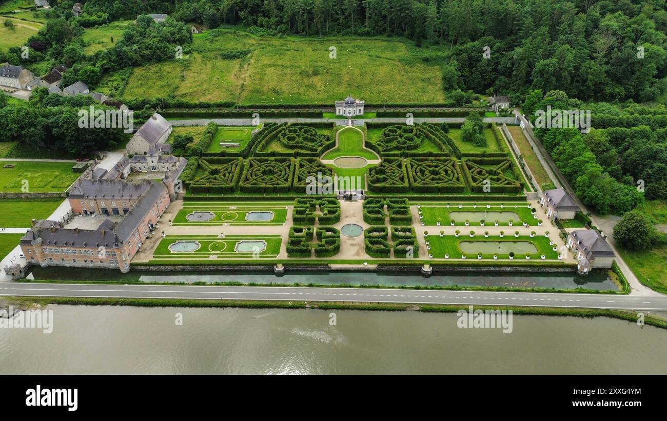 Belgium castle freyr hi-res stock photography and images - Alamy