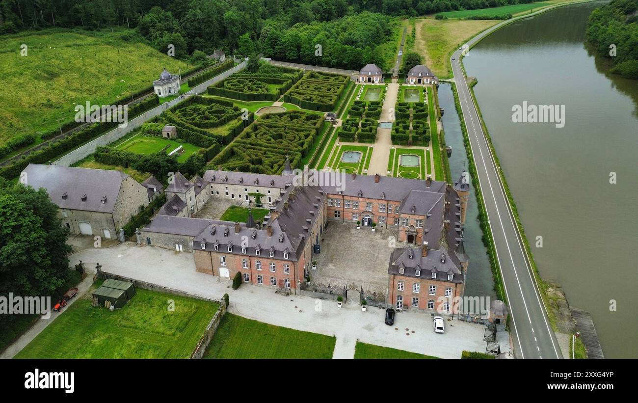 Belgium castle freyr hi-res stock photography and images - Alamy