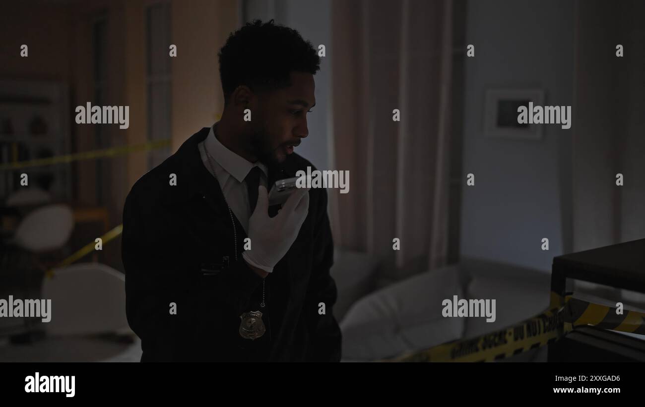 Crime scene message hi-res stock photography and images - Alamy