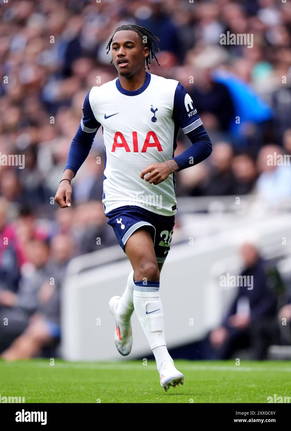 Tottenham Hotspur's Wilson Odobert during the Premier League match at ...