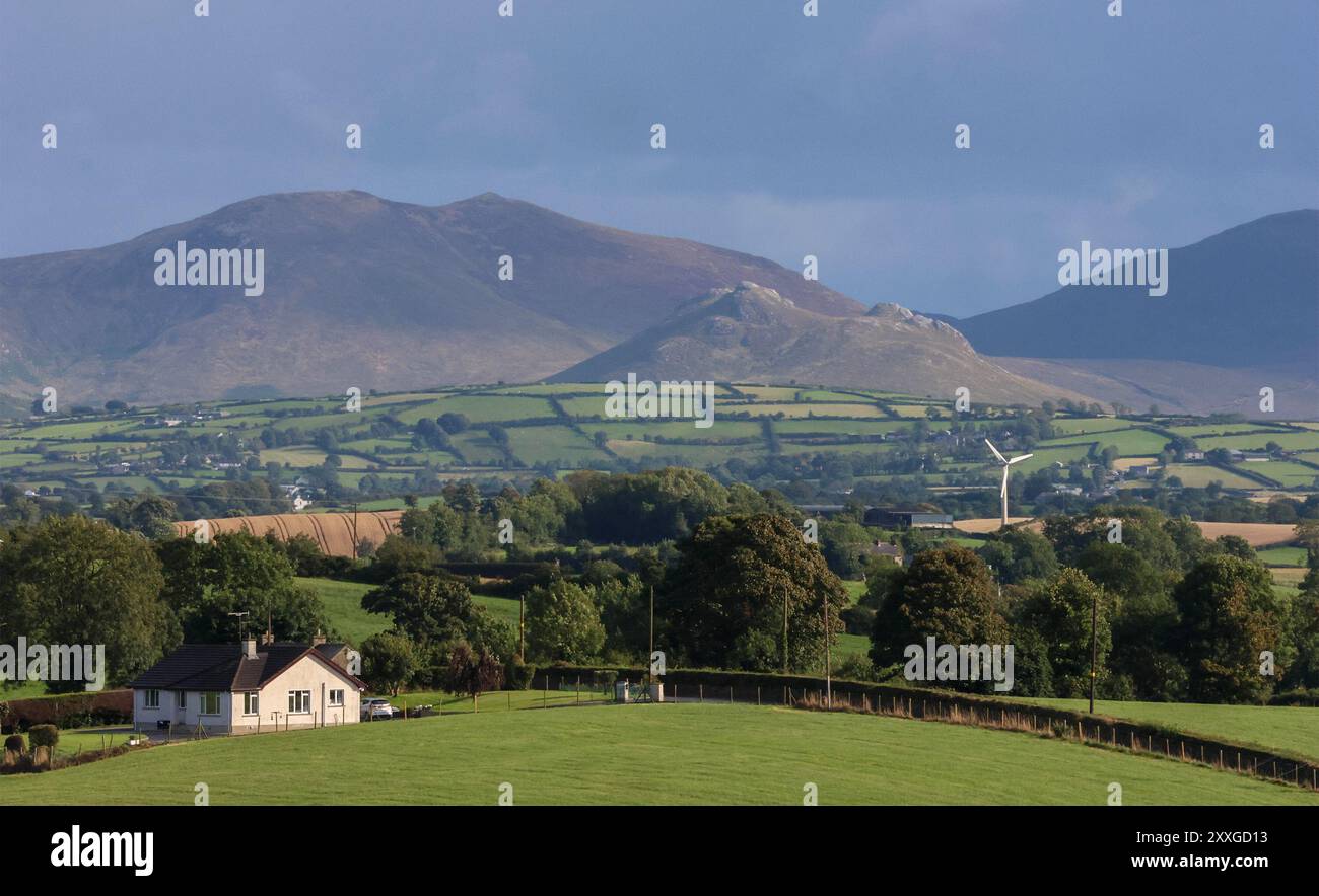 Rathfriland, County Down, Northern Ireland, UK, 24Aug 2024. UK weather ...