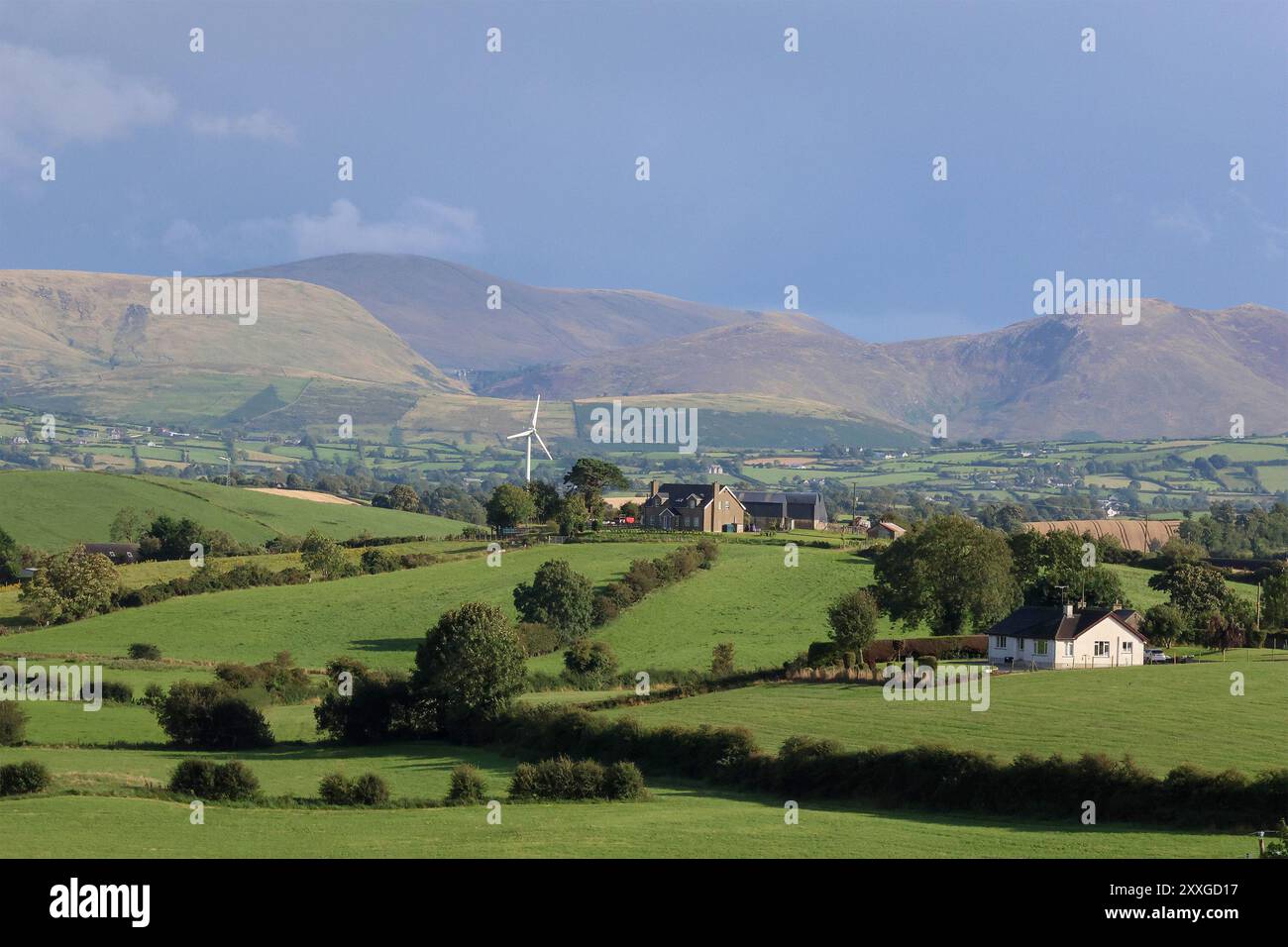 Rathfriland, County Down, Northern Ireland, UK, 24Aug 2024. UK weather ...