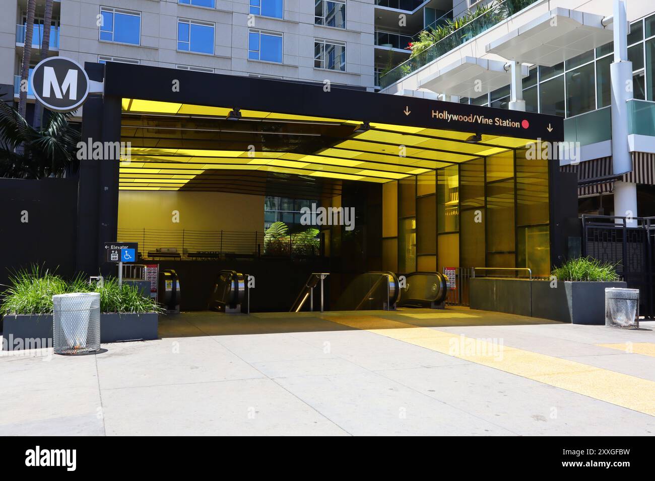 Hollywood (Los Angeles), California – July 16, 2024: entrance of ...