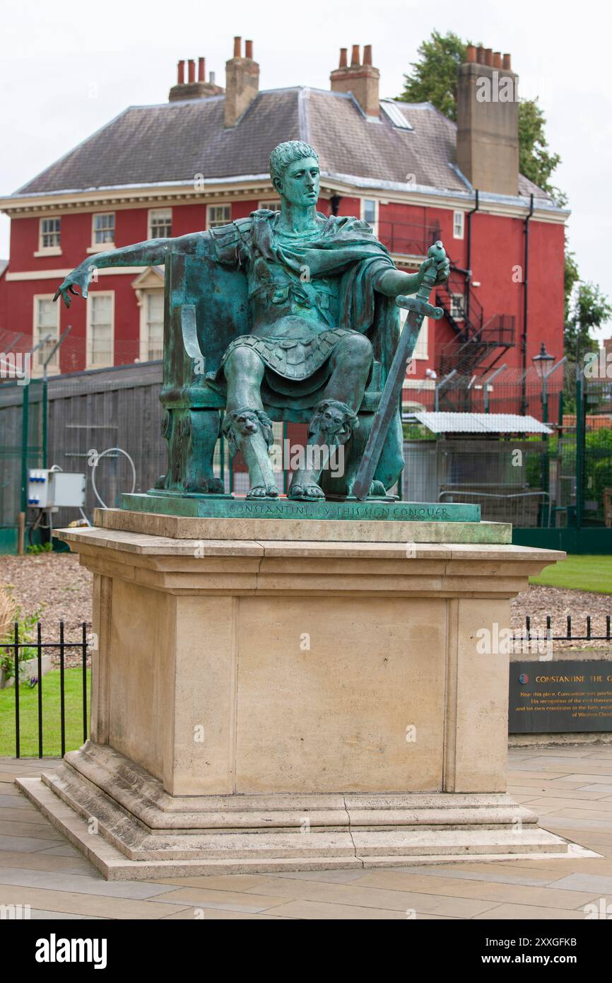 Statue of Constantine the Great Stock Photo - Alamy