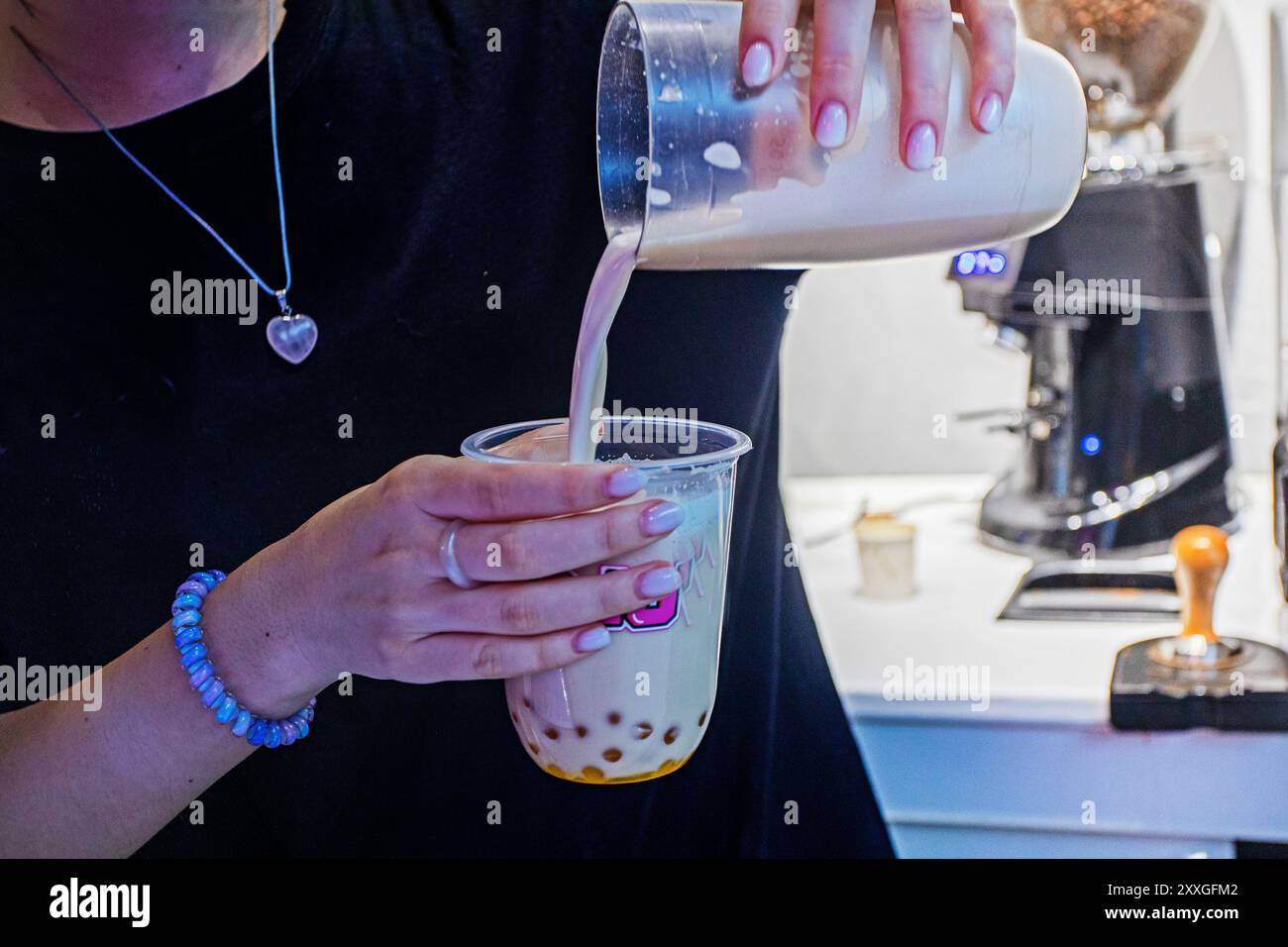 Bubble tea variations hi-res stock photography and images - Alamy