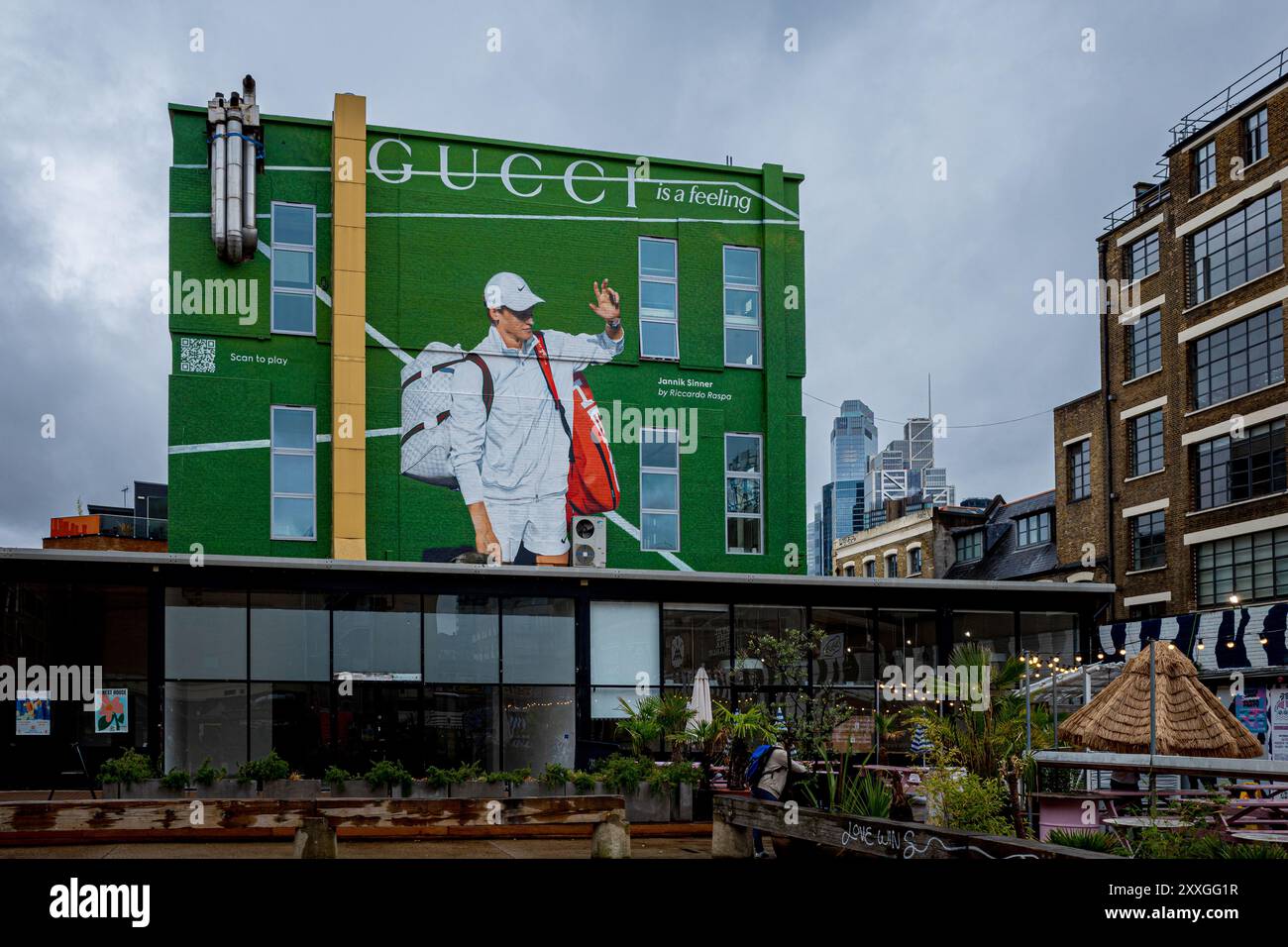 Gucci Mural London. Gucci's "Is a Feeling" Campaign 2024 featuring ...