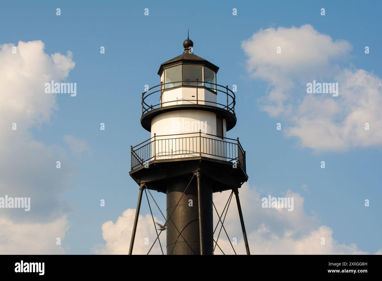 The historical Duluth South Breakwater Inner Light, built from 1900 ...