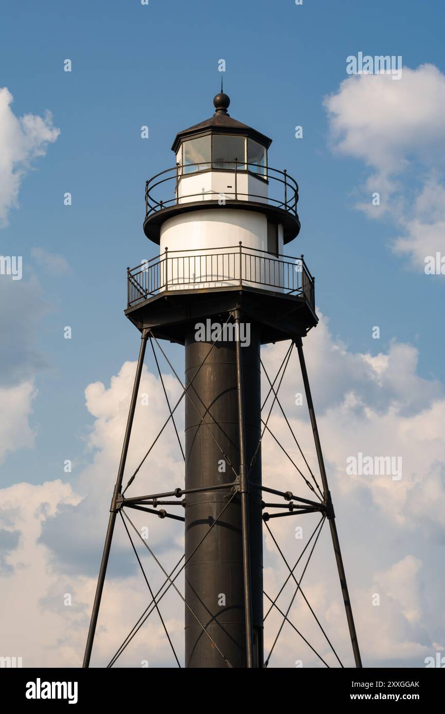 The historical Duluth South Breakwater Inner Light, built from 1900 ...