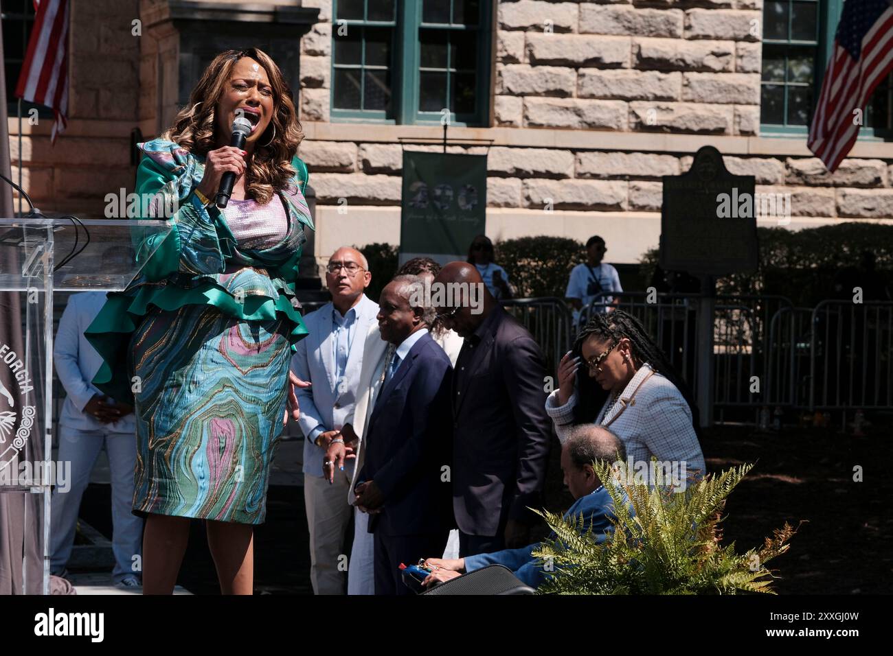 Decatur, Georgia, USA. 24th Aug, 2024. World renowned singer and ...