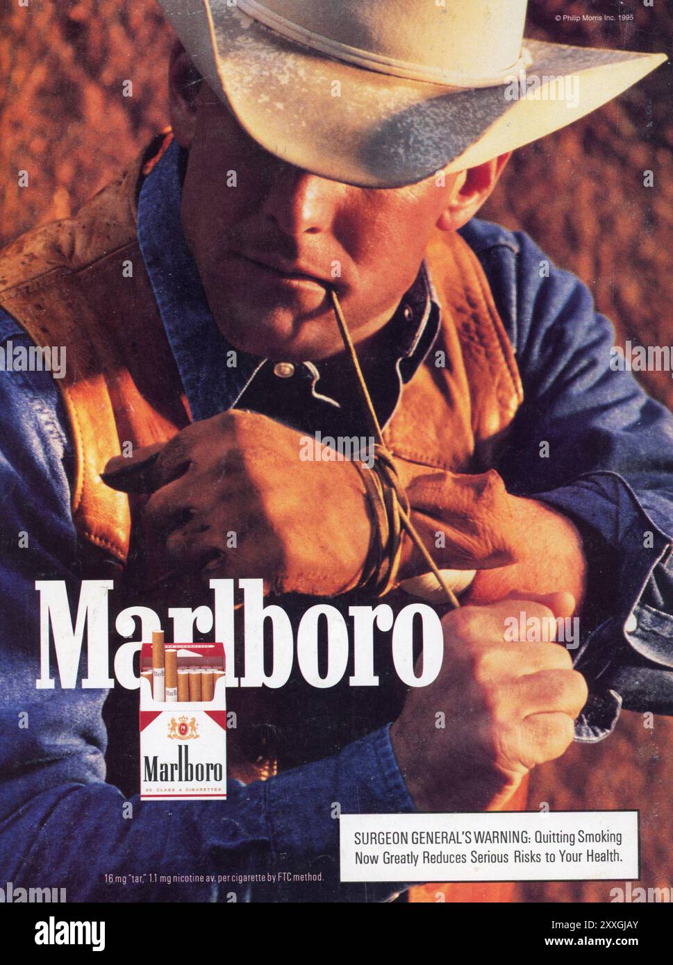 Marlboro advert cigarette hi-res stock photography and images - Alamy