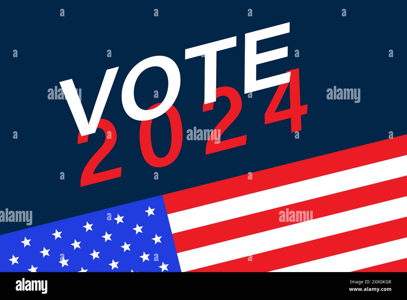 Usa election 2024 background Stock Vector Images - Alamy