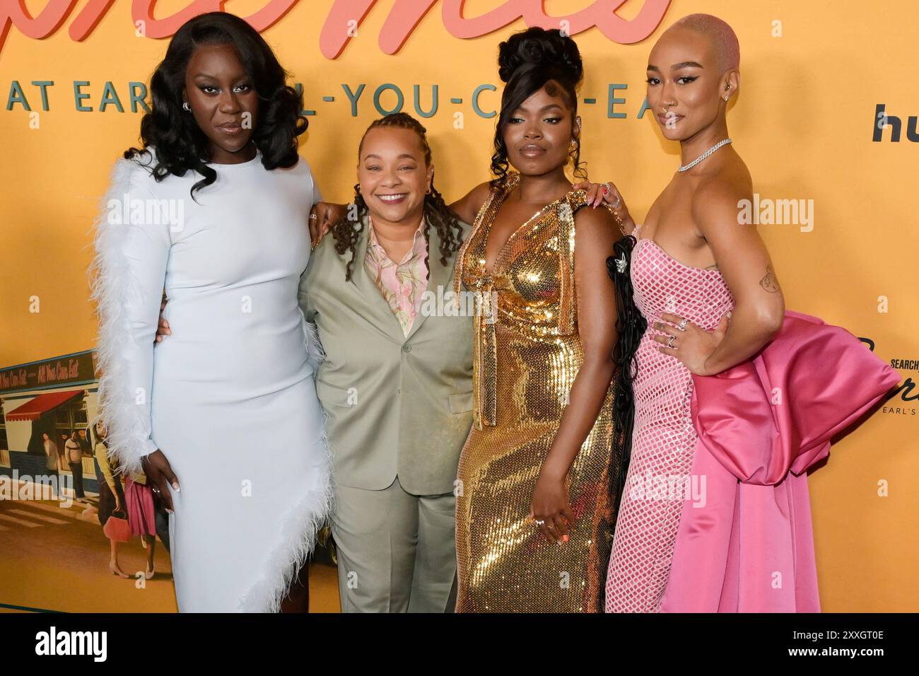Culver City, California, USA. 23rd Aug, 2024. (L-R) Abigail Achiri ...