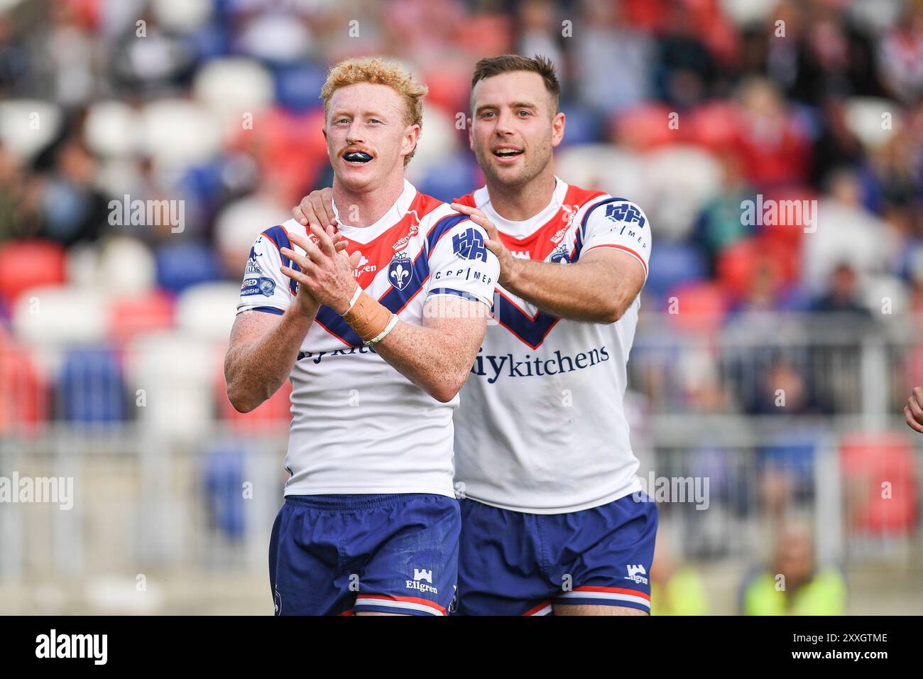 Wakefield, England - 18th August 2024 - Wakefield Trinity's Lachlan ...