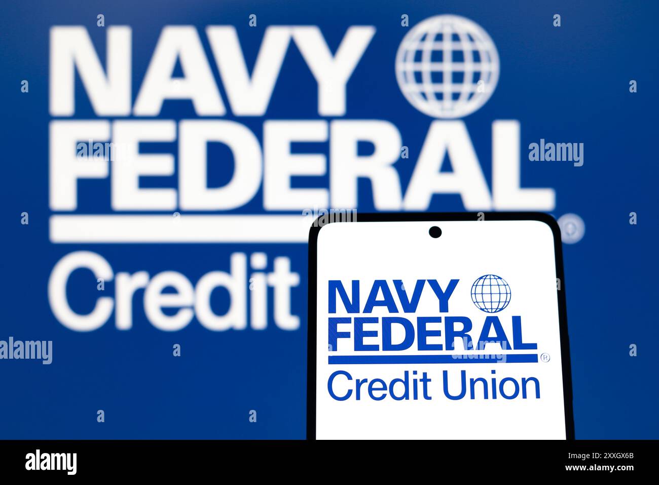 Navy federal logo hi-res stock photography and images - Alamy