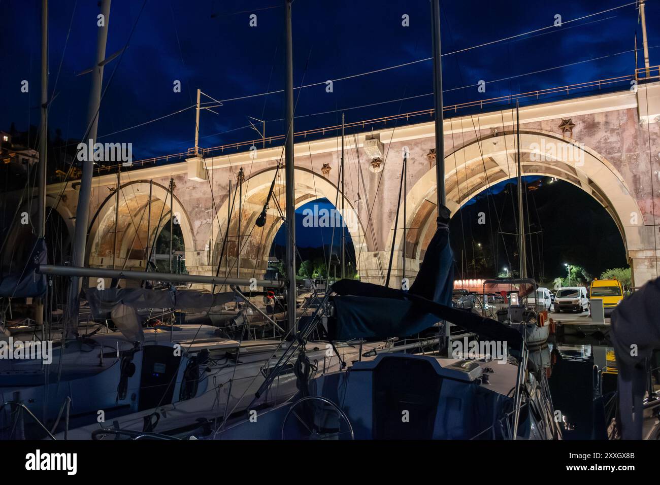 Sailing yacht boats at Port de la Rague near Cannes, French Riviera at ...