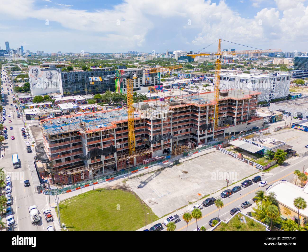 Miami, FL, USA - August 22, 2024: NoMad Residences, luxury condos Miami ...