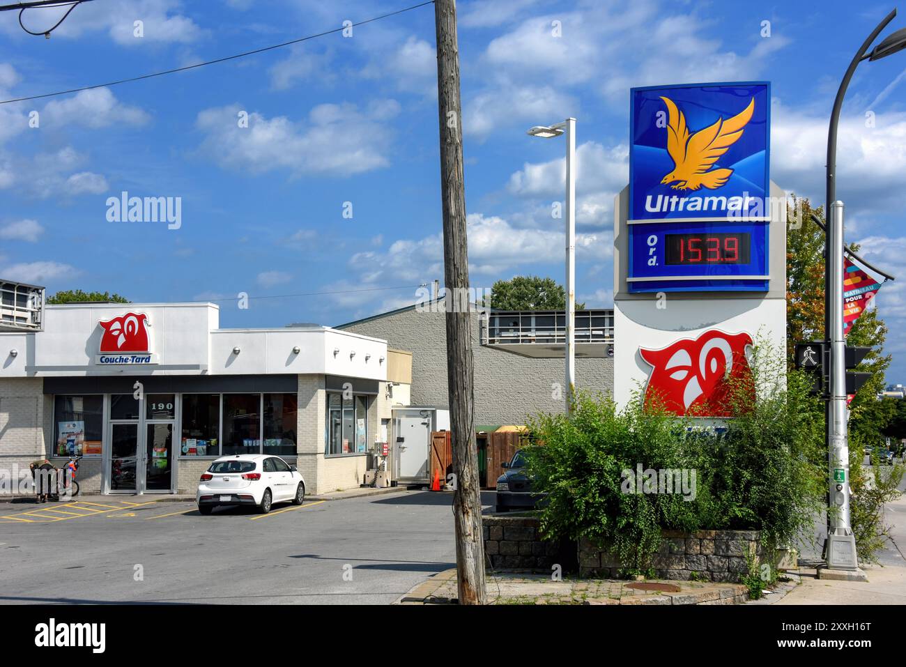 Gatineau, Canada - August 24, 2024: Couche-Tard convenience store at ...