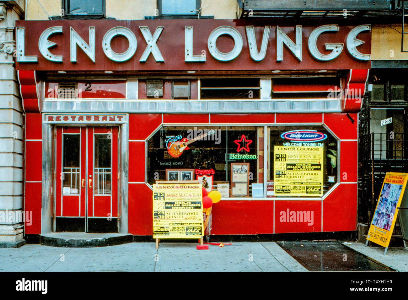 Lenox Lounge in Harlem on Manhattan in New York City Stock Photo - Alamy