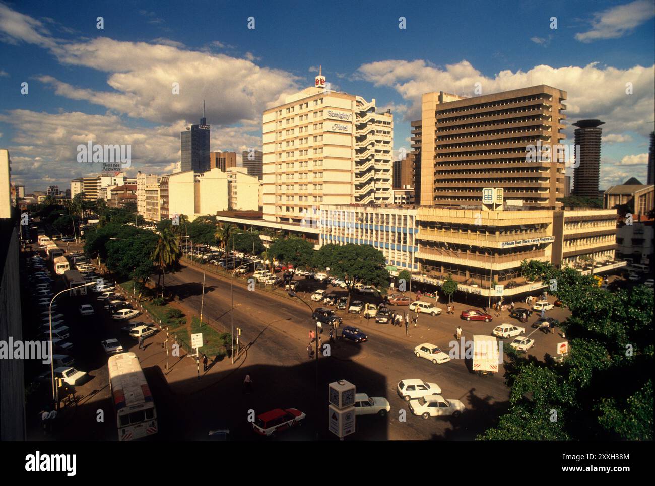 Nairobi the capital of Kenya Stock Photo - Alamy