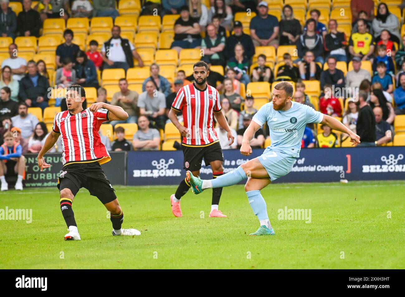 Harrogate Town play Sheffield United in a pre-season friendly at The ...