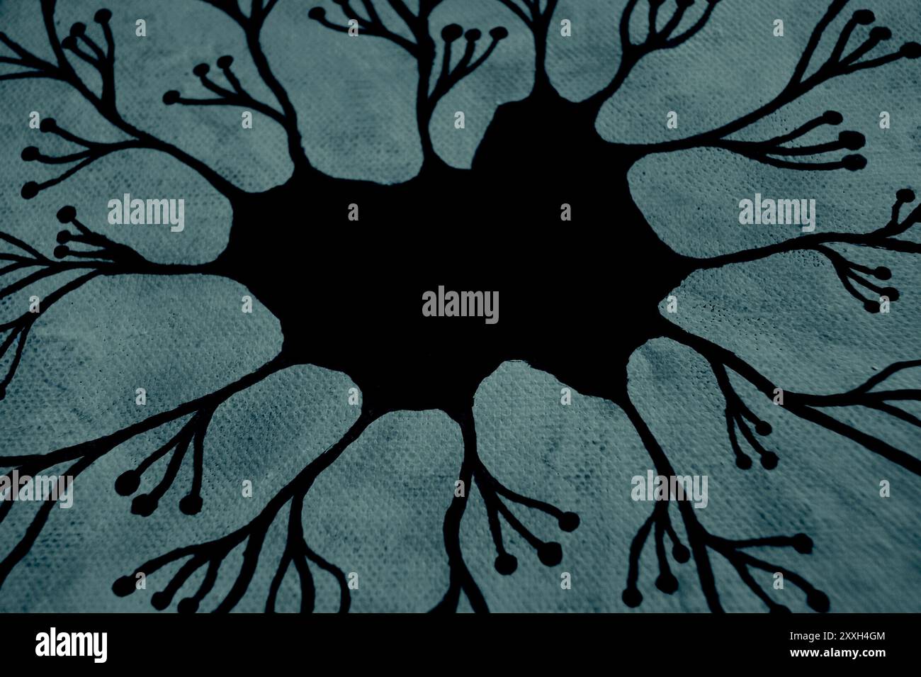 Abstract black and white background for screen. Abstract art Stock ...