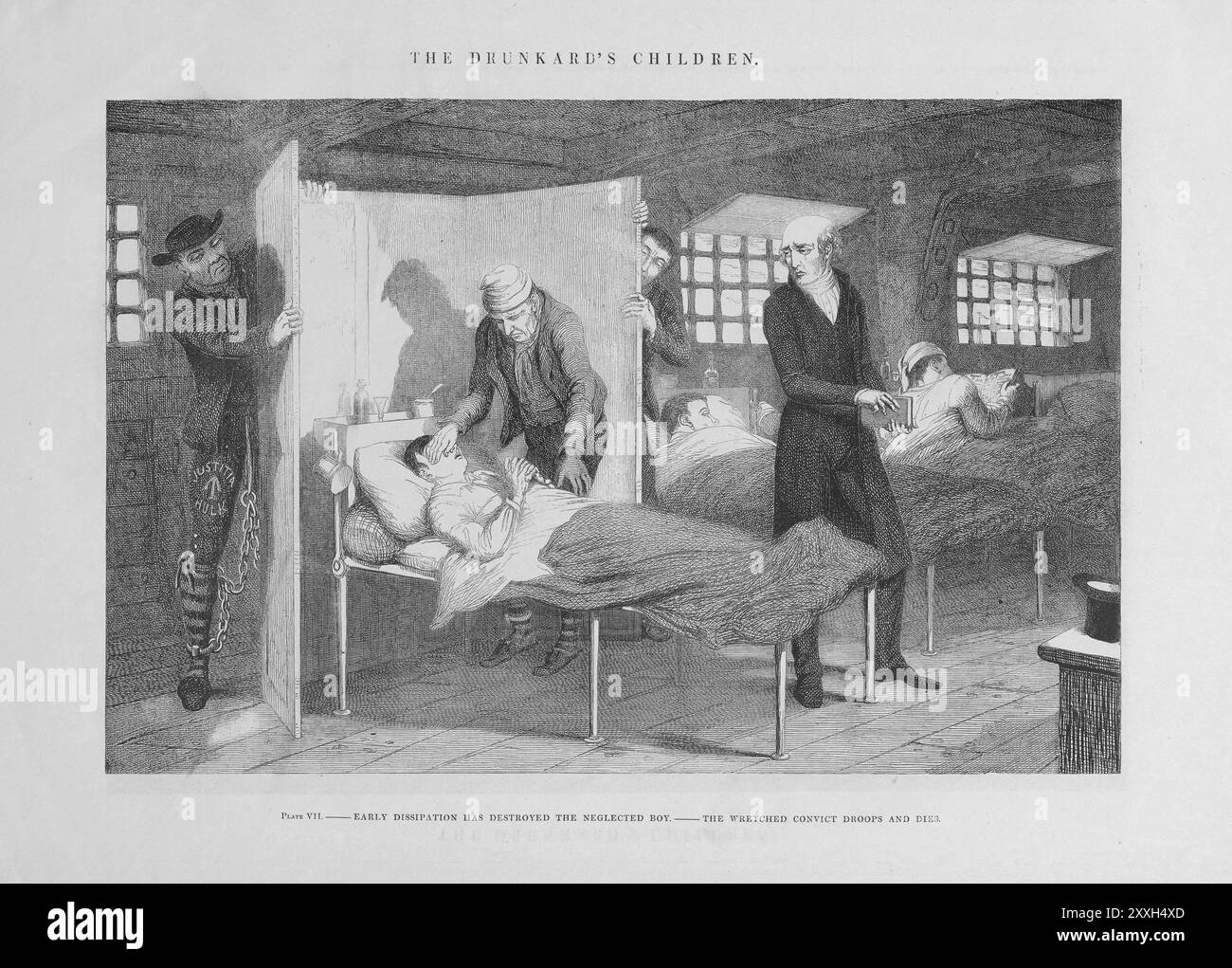 A Victorian era engraving of Early dissipation has destroyed the ...